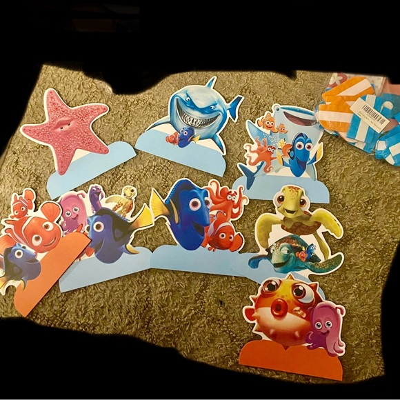 Finding Nemo | Party Supplies | Finding Nemo Table Centerpieces | Poshmark